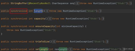 String、stringbuffer以及stringbuilder的区别。21stringstringbuffer和stringbuilder Csdn博客