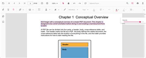 text markup annotation in ej2 asp core pdf viewer syncfusion