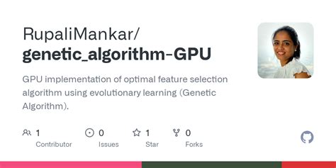 github rupalimankar genetic algorithm gpu gpu implementation of optimal feature selection