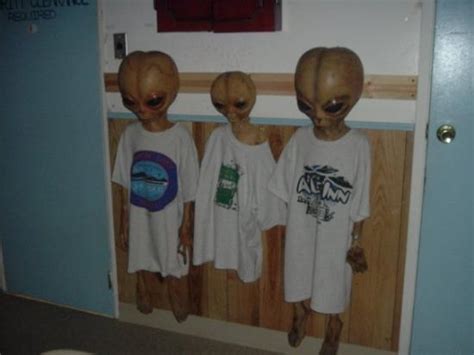 Fake Aliens Hanging On The Wall Of The Little Aleinn Rachel Nv Area 51 12112009 Picture Of