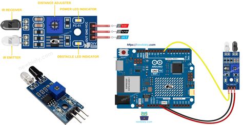 Arduino UNO R4 Obstacle Avoidance Sensor Arduino UNO R4 Tutorial