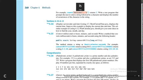 introduction to java programming exercise 6 23c youtube
