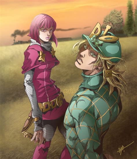 Diego Brando And Hot Pants Jojos Steel Ball Run By Ediptus On Deviantart