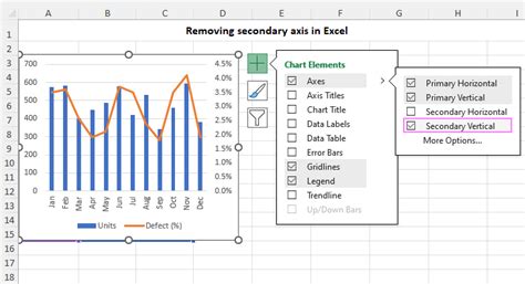 How To Add Secondary Axis In Excel Horizontal X Or Vertical Y