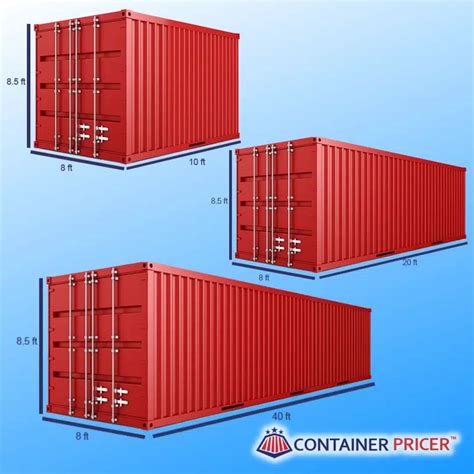 Ultimate Guide To Sea Container Sizes Dimensions 2023