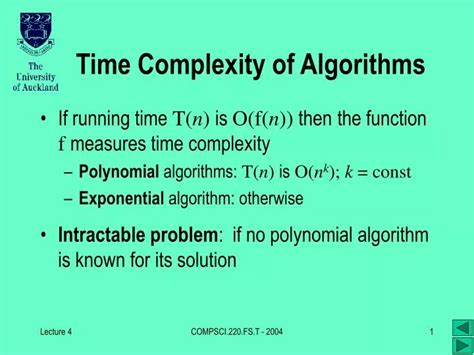 ppt time complexity of algorithms powerpoint presentation free download id 4512516