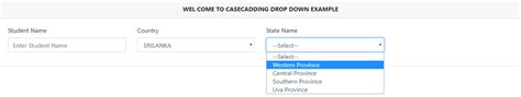 cascading dropdown in angular 7