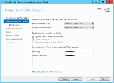 it world how to setup and configure a domain controller in windows server 2016