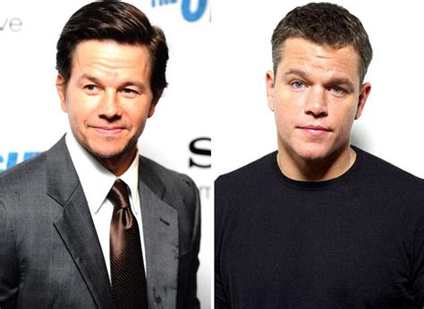 Mark Wahlberg Doesnt Correct People On Being Mistaken For Matt Damon