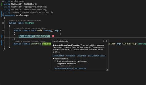 C System IO FileNotFoundException Could Not Load File Or Assembly
