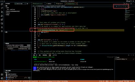 【桌面开发】electron vue框架 vs codeandvs code调试环境搭建 vscode 配置electron csdn博客