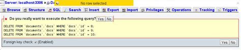 update or delete multiple rows using php