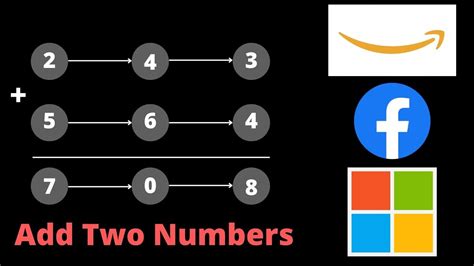 add two numbers python solution leetcode 2 youtube
