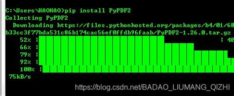 python中通过pypdf2实现pdf拆分 python pdf分页 csdn博客