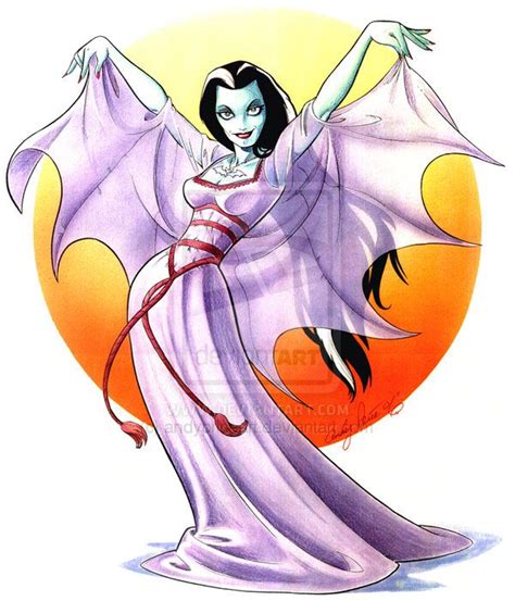 Lily Munster By Andypriceart On Deviantart Halloween Art Vampire Art Cartoon Art