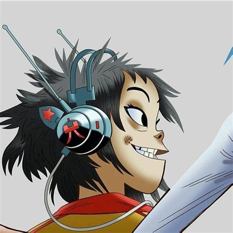 Gorillaz Noodle By Jamie Hewlett This Awesome Fan Art By Robertfig Via Instagram Gorillaz