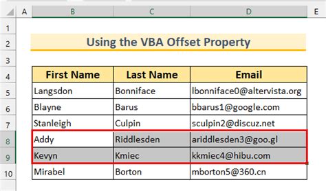 how to select range from active cell using vba in excel 3 effective methods
