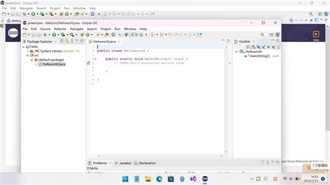 我用eclipse写的第一个java程序使用eclipse编写一个java程序实例 Csdn博客
