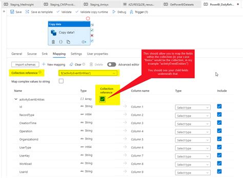 Api Store Values From An Array Of Json Objects In Sql Db Using Azure Data Factory Stack Overflow