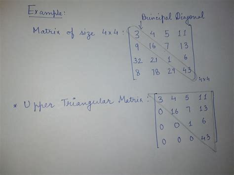 print or display the upper triangular matrix in python codespeedy