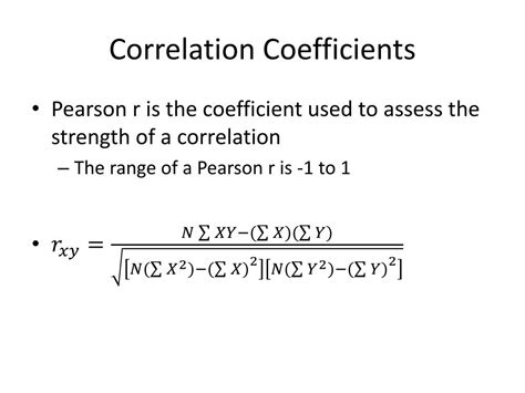 ppt correlation coefficients powerpoint presentation free download id 6297471