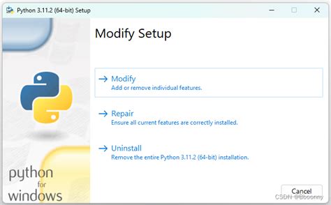 python卸载重装完整教程 python怎么卸载干净重新安装 csdn博客
