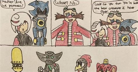 Metal Sonic Eggman Sage Sonic Frontiers Are We Pathetic Pixiv