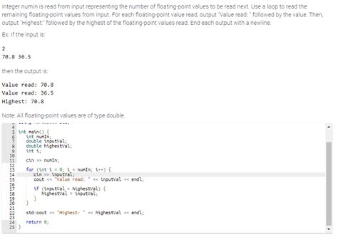 Solved Integer NumIn Is Read From Input Representing The Chegg