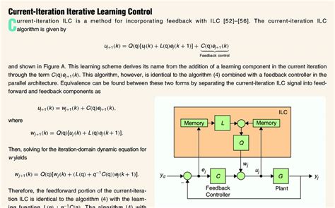 figure a current iteration ilc architecture which uses a control download scientific diagram