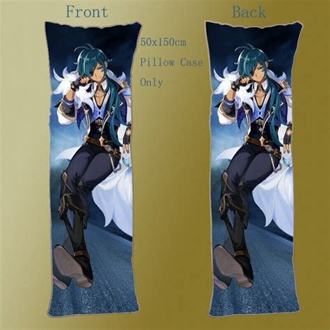 Genshin Impact Kaeya Dakimakura Anime Hugging Body Pillow Case Cover 150 X 50cm59in X
