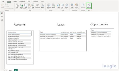 add power bi reports on model driven app form with… quant insights network