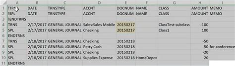 Import Excel Entries To Quickbooks No Tools