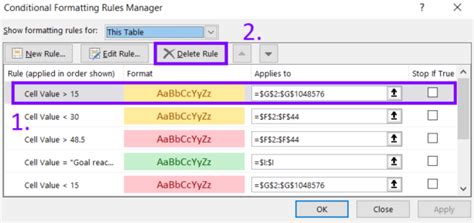 how to remove conditional formatting in excel ajelix