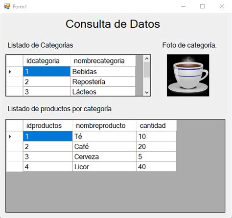 VaidrollTeam CONSULTA DE DATOS CON 2 DATAGRIDVIEW Y UNA IMAGEN EN
