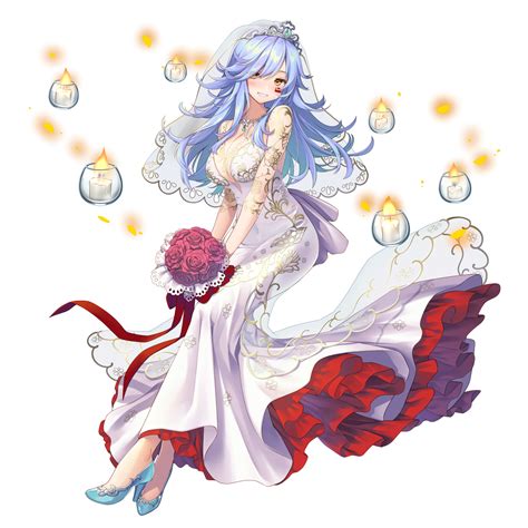 Final Gear Aqua Eyebrows Artist Request Highres Official Art Third Party Source 1girl