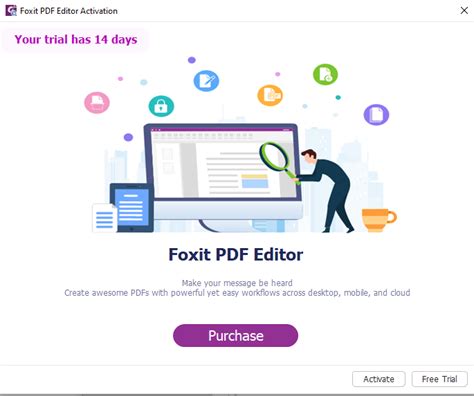 foxit pdf editor activation learning in the open