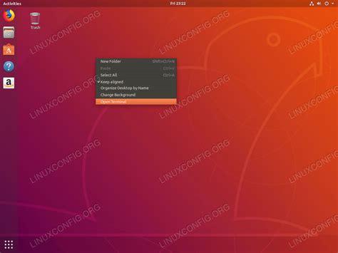 如何在ubuntu bionic beaver 18 04 linux上打开终端 ubuntu问答