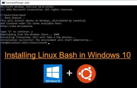 Install Linux Bash In Windows OperaVPS
