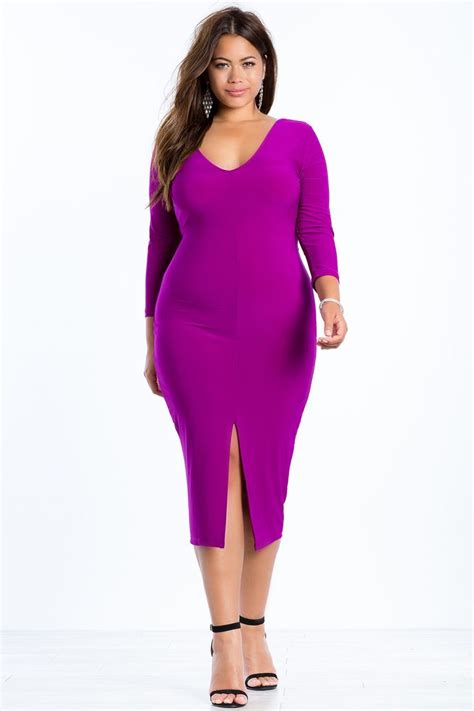 Womens Plus Size Bodycon Dresses Exposed Cross Back Bodycon Dress Agaci Plus Size