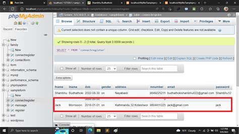 how to insert html form date into database using mysql
