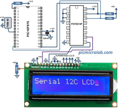 How To Interface Pcf8574 I2c Lcd With Esp8266 Nodemcu