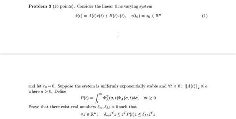 solved problem 3 15 points consider the linear time