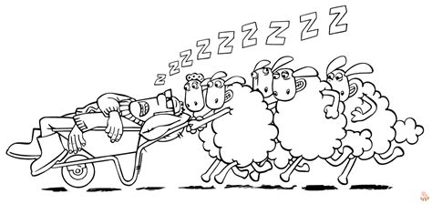 Shaun Het Schaap Kleurplaten Voor Kinderen Kleurplatengb