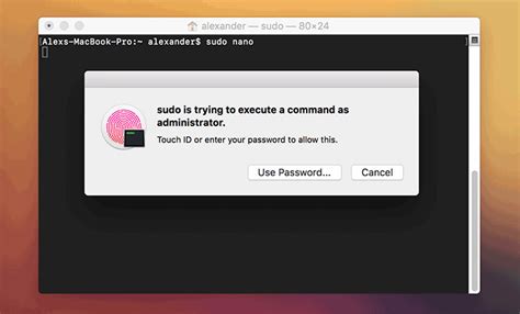 How To Use Touch ID To Authenticate Sudo Commands On A Mac Make Tech