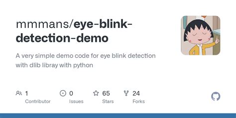 GitHub Mmmans Eye Blink Detection Demo A Very Simple Demo Code For
