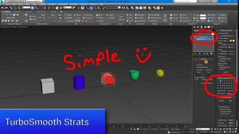 Tutorial TurboSmooth With Smoothing Groups 3DS MAX YouTube