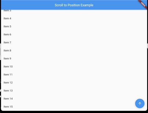 【flutter】flutter 滚动到指定位置 flutter listview滑动到指定位置 csdn博客