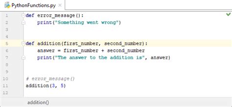 python functions and arguments