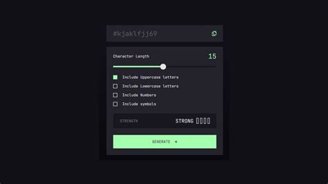 password generator app in html css and javascript free course