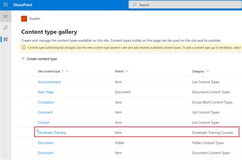 How To Use Content Types In SharePoint Online SharePoint Online List